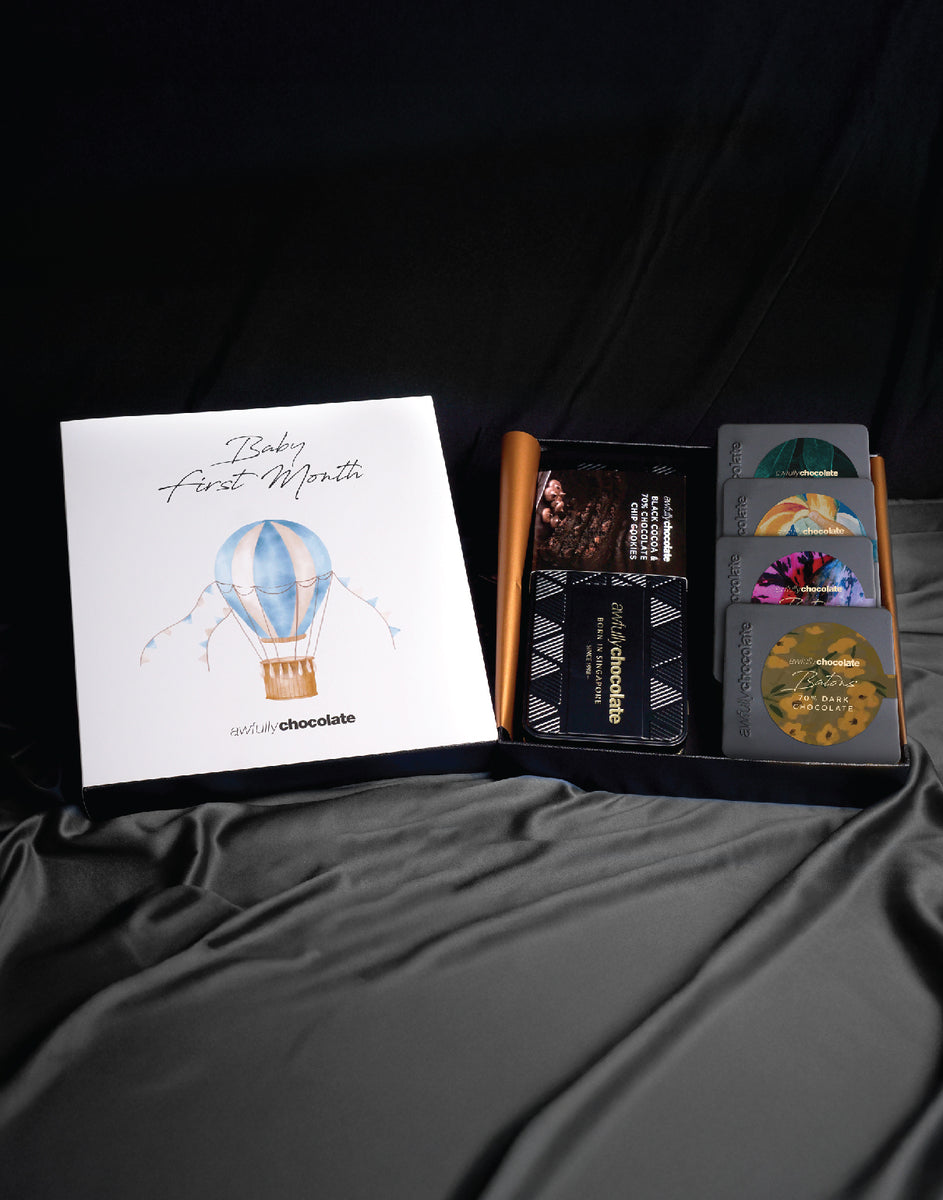 Baby First Month Balloon Gift Set – Awfully Chocolate