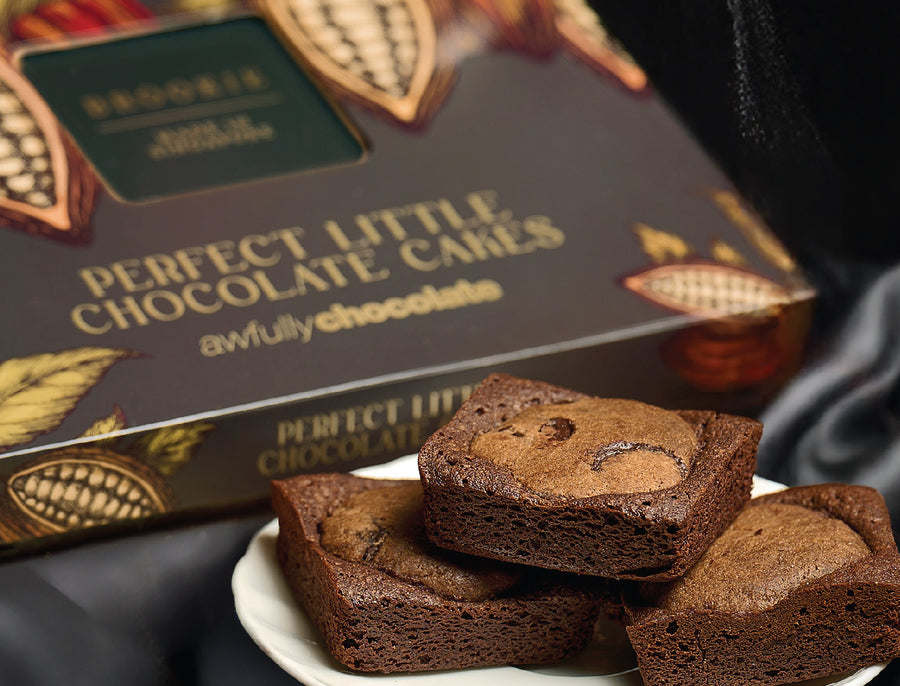 Brookie Perfect Little Chocolate Cakes – Awfully Chocolate