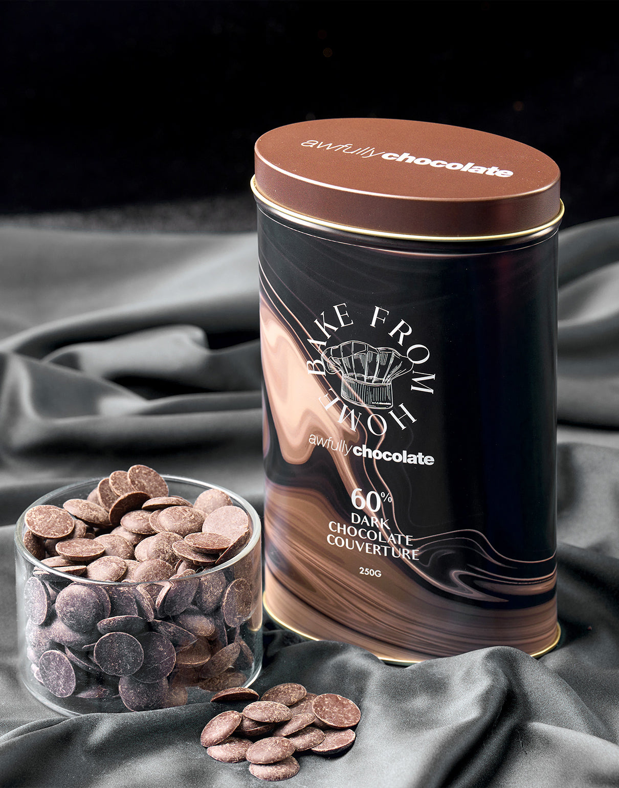 60 DARK CHOCOLATE COUVERTURE Awfully Chocolate