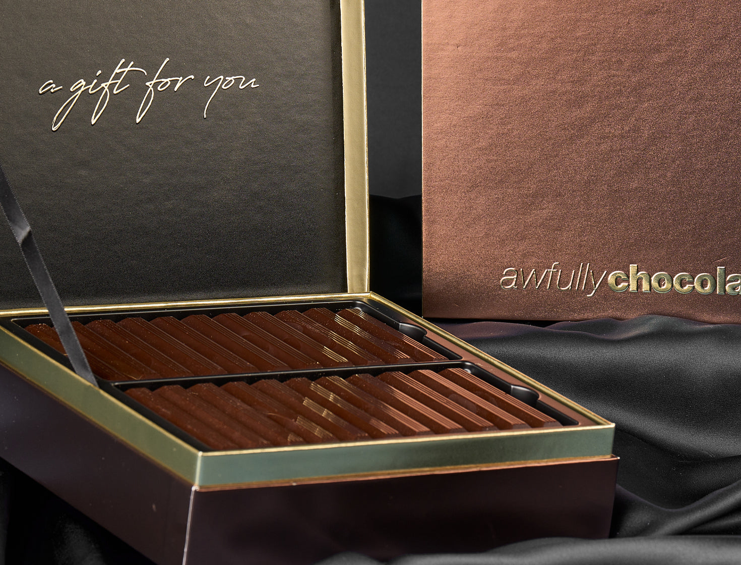 60% Dark Chocolate Batons – Awfully Chocolate