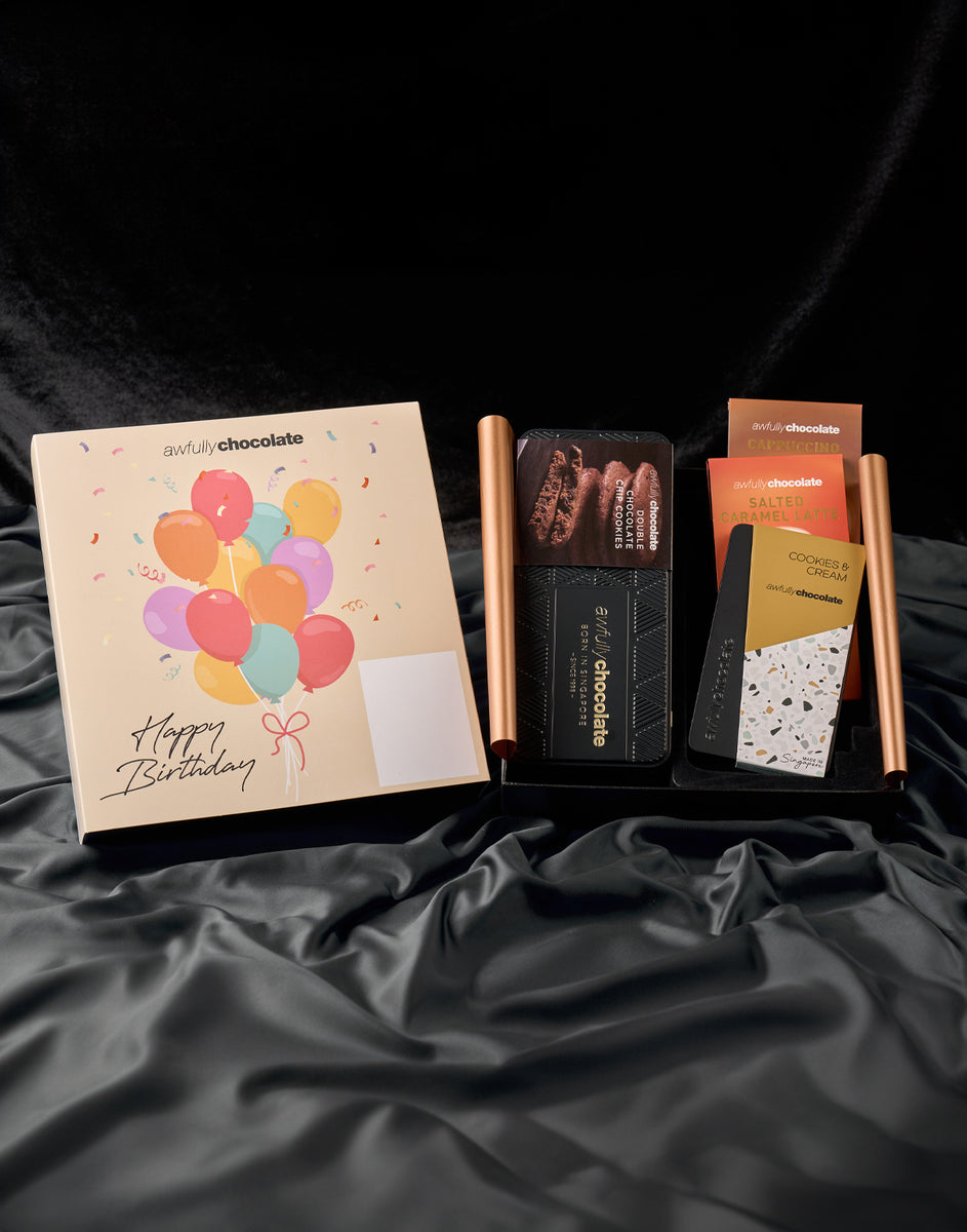 Happy Birthday Balloon Gift Set – Awfully Chocolate